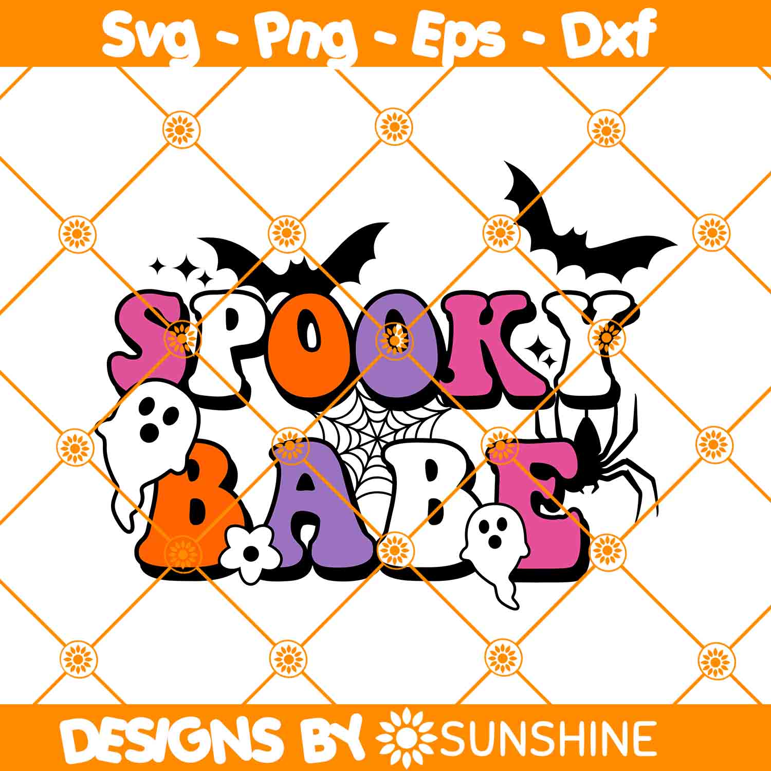 Spooky Babe Svg Png, Halloween Svg, Fall Svg, Autumn Svg, Bo | Inspire ...