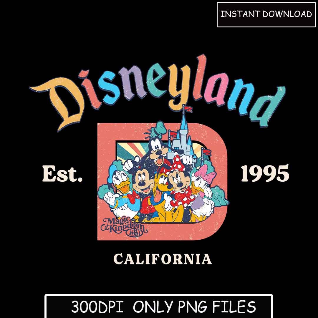 Mega Bundle PNG Retro Disney Vacation 2023, Family Vacation - Inspire ...