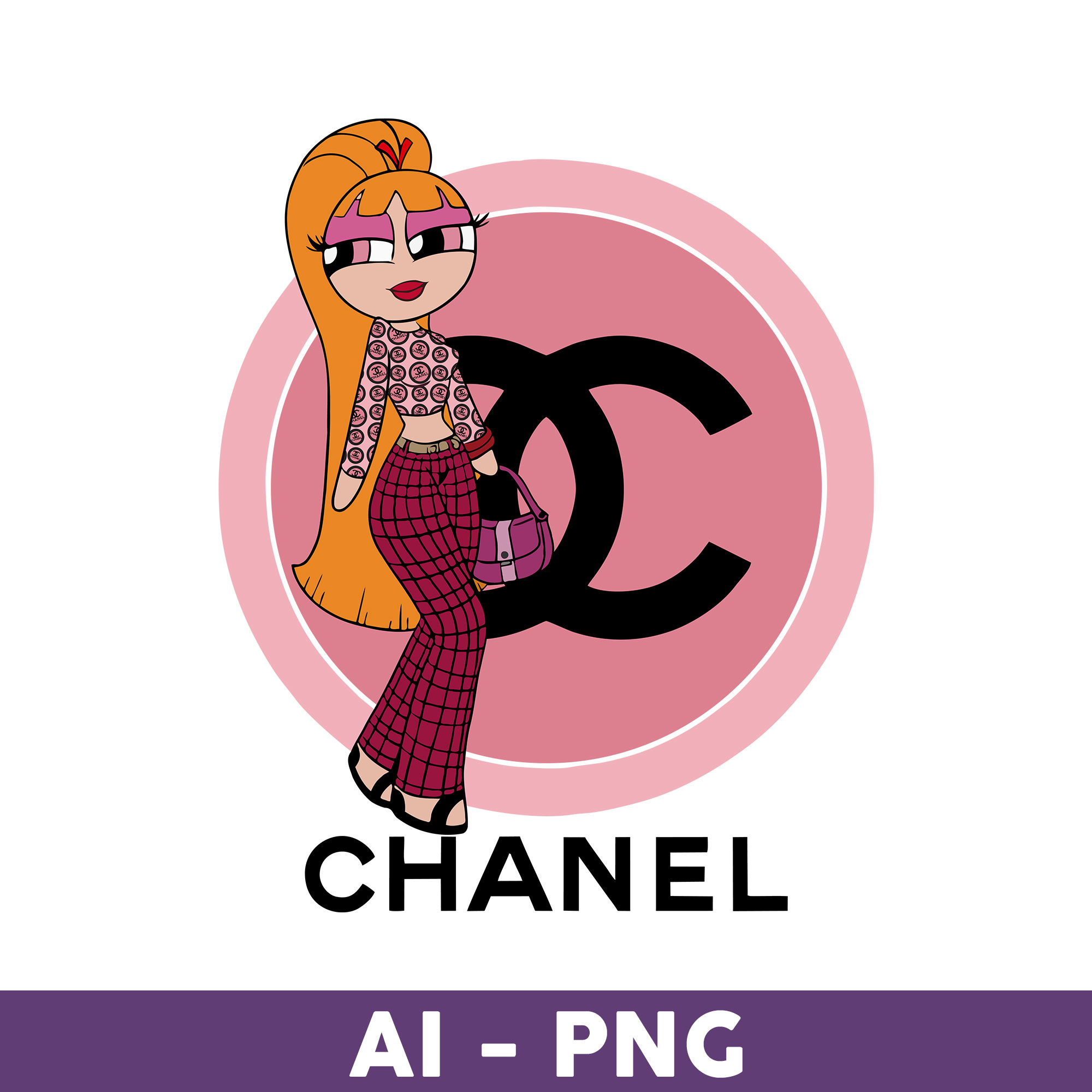 Chanel Powerpuff Girls Png, Chanel Logo Png, Chanel Brands L - Inspire ...