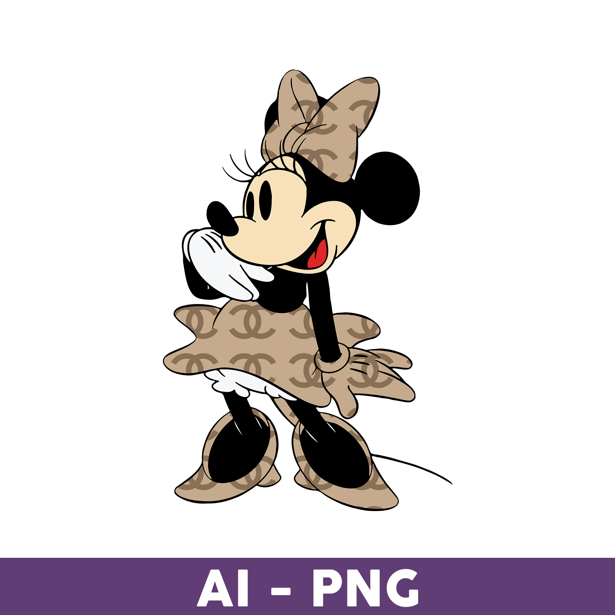Minnie Mouse Chanel Png, Chanel Logo Png, Minnie Png, Chanel - Inspire ...