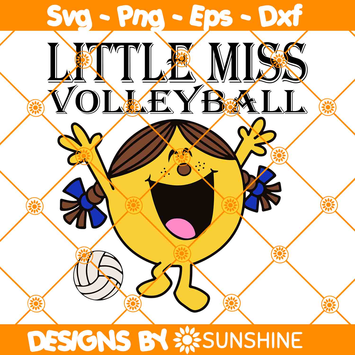 Little Miss Volleyball Svg, Little Miss Svg, Volleyball Svg, | Inspire ...
