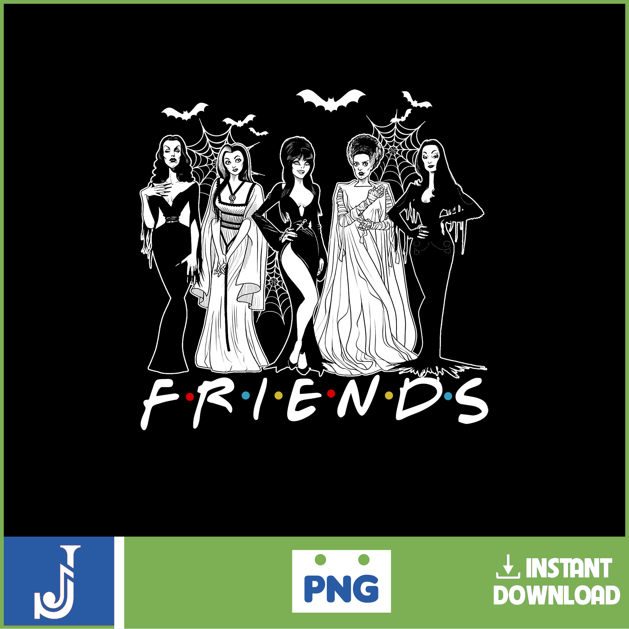 Horror Characters Png, Horror Squad Png, Horror Friends Png, | Inspire ...