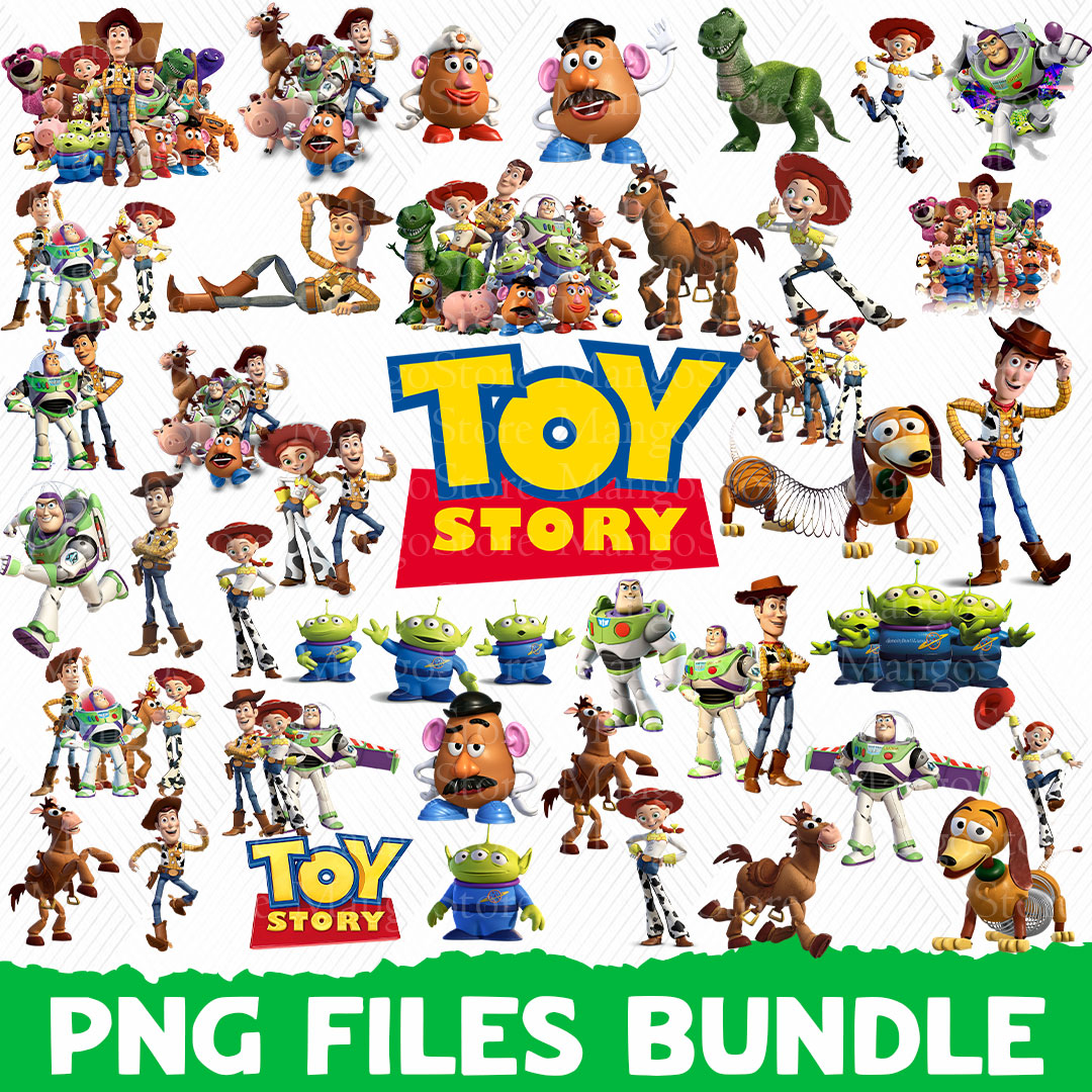 Toy Story PNG, Toy Story Clipart, Toy Story Bundle PNG, Buzz | Inspire ...