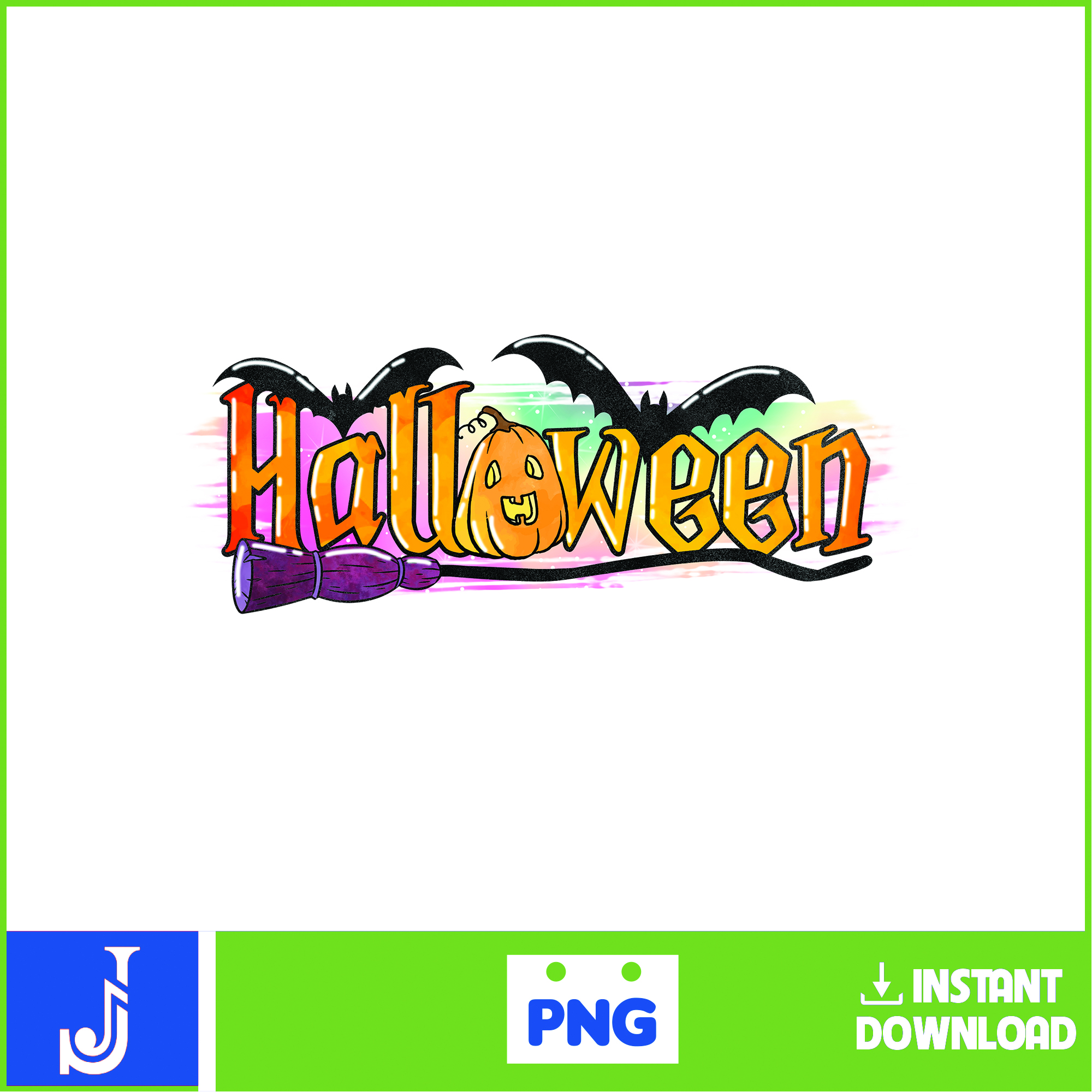 Halloween PNG, Happy Halloween PNG, Pumpkin PNG, Digital Dow | Inspire ...
