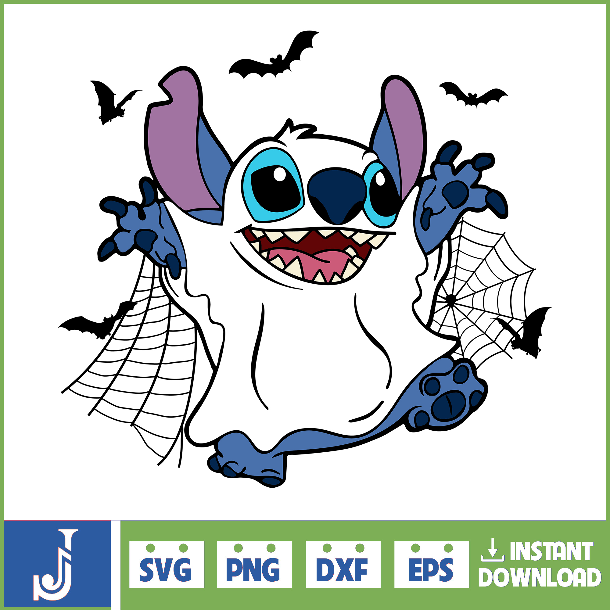 Stitch Horror Characters Cosplay SVG Files For Cricut, Stitc | Inspire ...