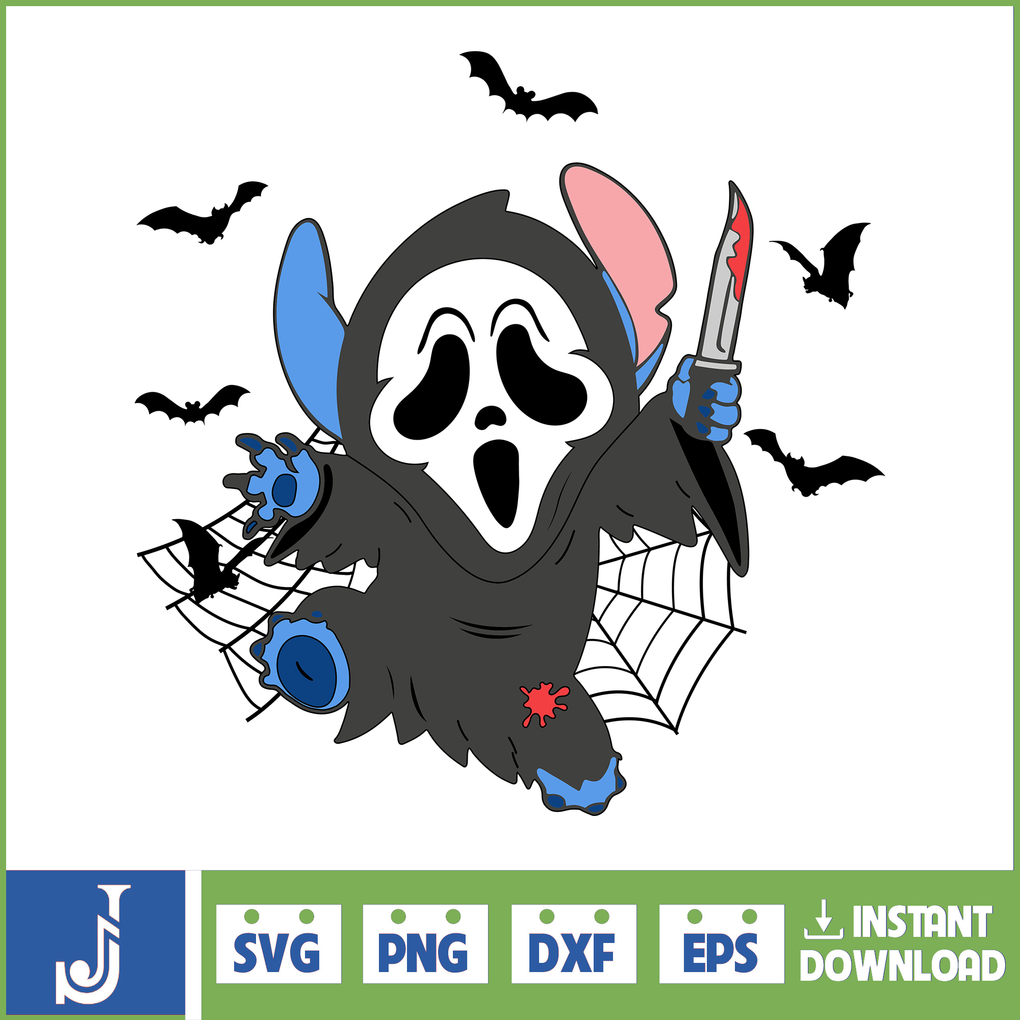 Stitch Horror Characters Cosplay SVG Files For Cricut, Stitc | Inspire ...