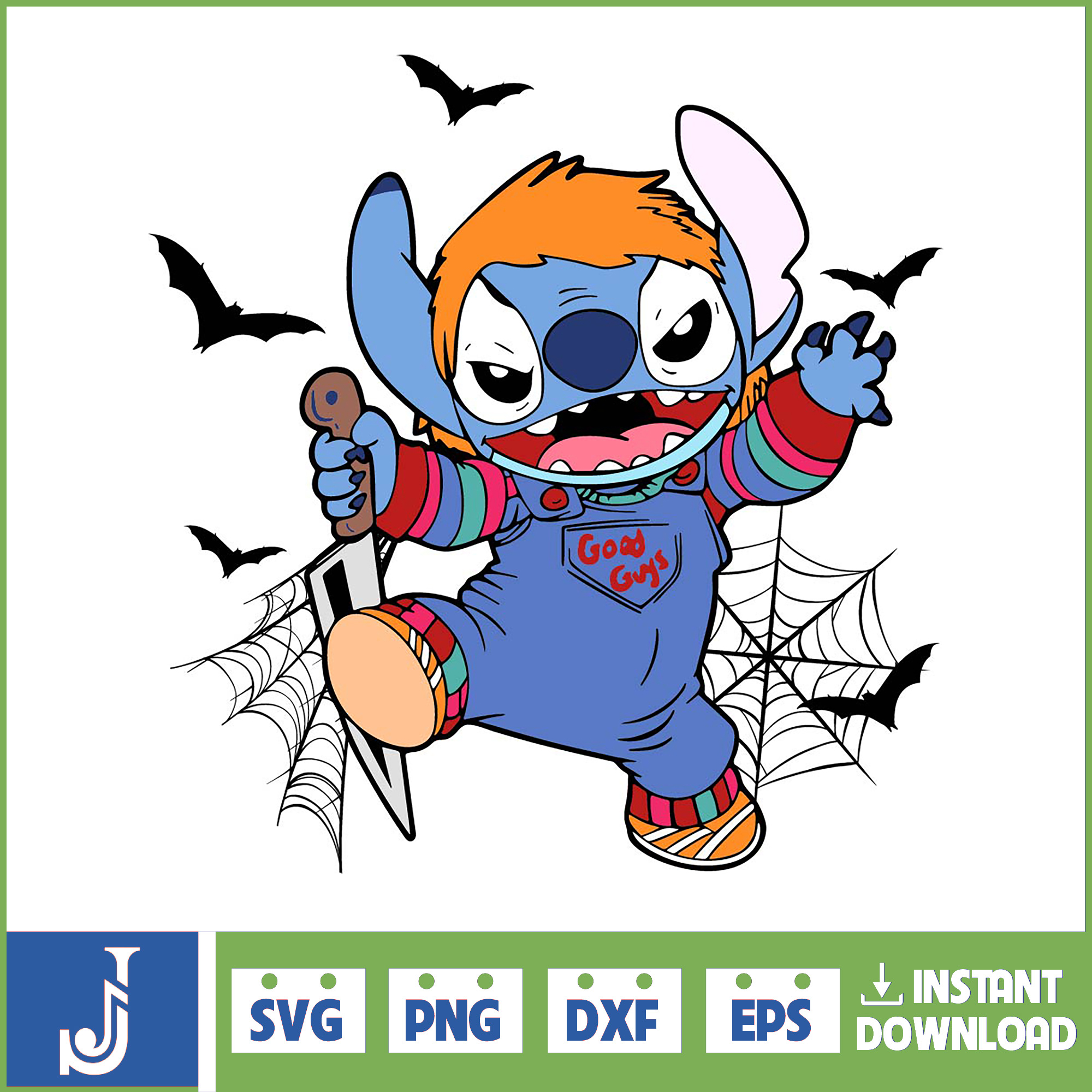 Stitch Horror Characters Cosplay SVG Files For Cricut, Stitc | Inspire ...