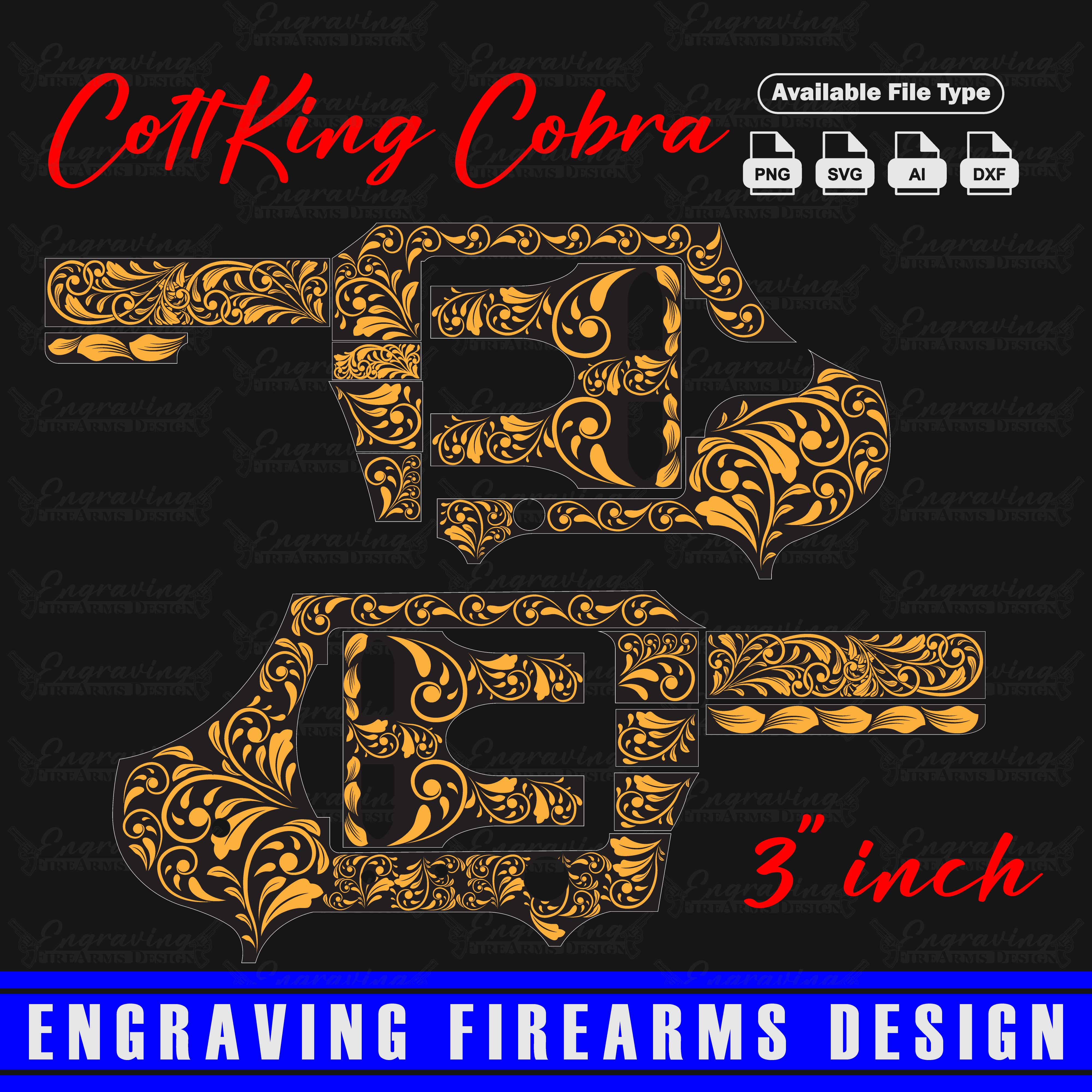 Engraving Firearms Design Colt King Cobra 3 Inch Scroll Work | Inspire ...