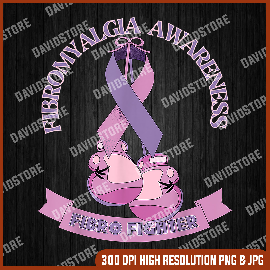 Fibromyalgia Awareness Ribbon Boxing Gloves Fibro Fighter PN | Inspire ...