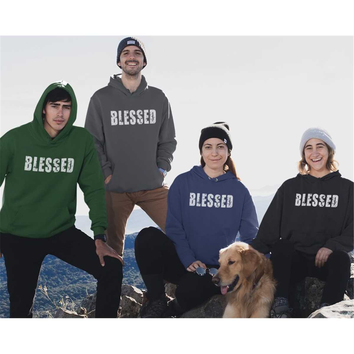 Hoodie Blessed Hooded Jacket Sweatshirt Praying Hands Hoodie - Inspire ...