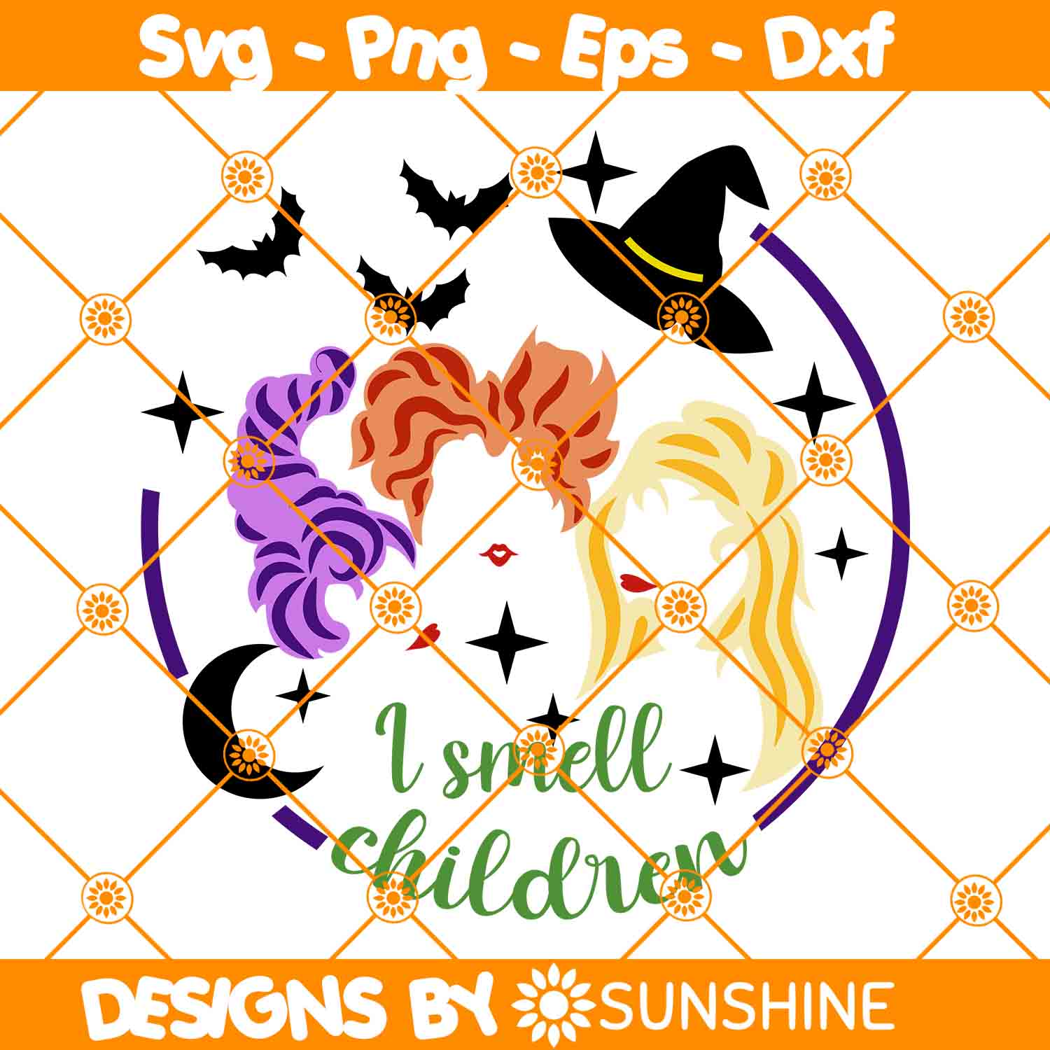 I Smell Children Svg Png, Hocus Pocus Svg, Sanderson Sisters | Inspire ...