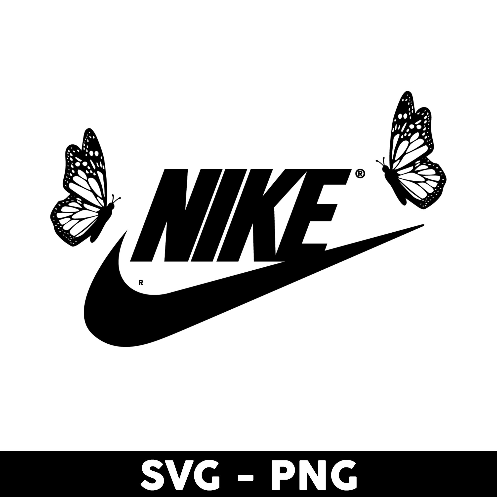 Nike Butterfly Logo Svg, Nike Svg, Butterfly Svg, Nike Butte | Inspire ...