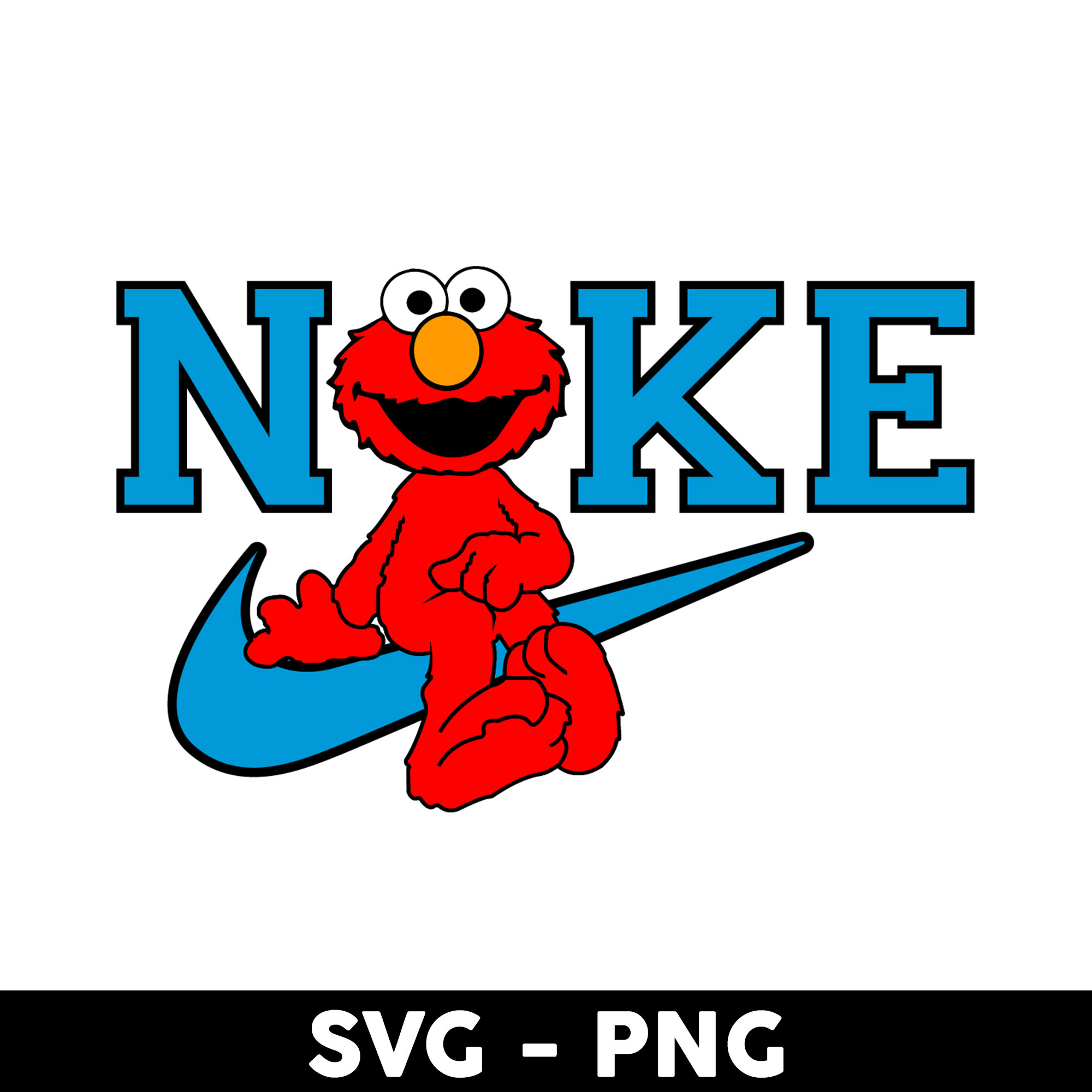 Nike Elmo Svg, Nike Logo Svg, Elmo Svg, Nike Sesame Street S | Inspire ...