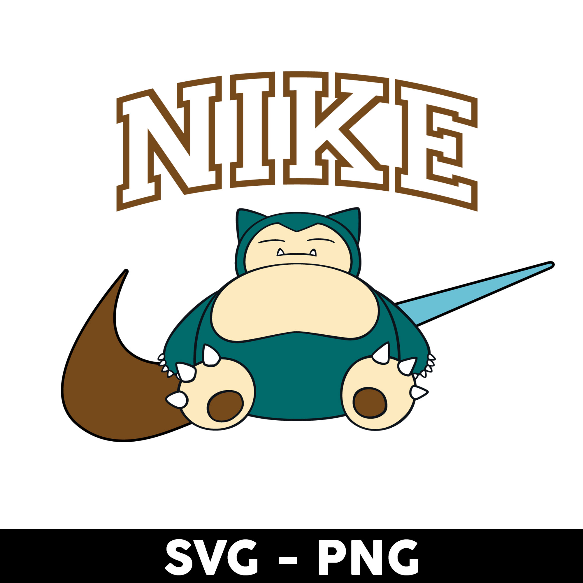 Nike Snorlax Svg, Nike Pokemon Logo Svg, Nike Logo Svg, Poke | Inspire ...