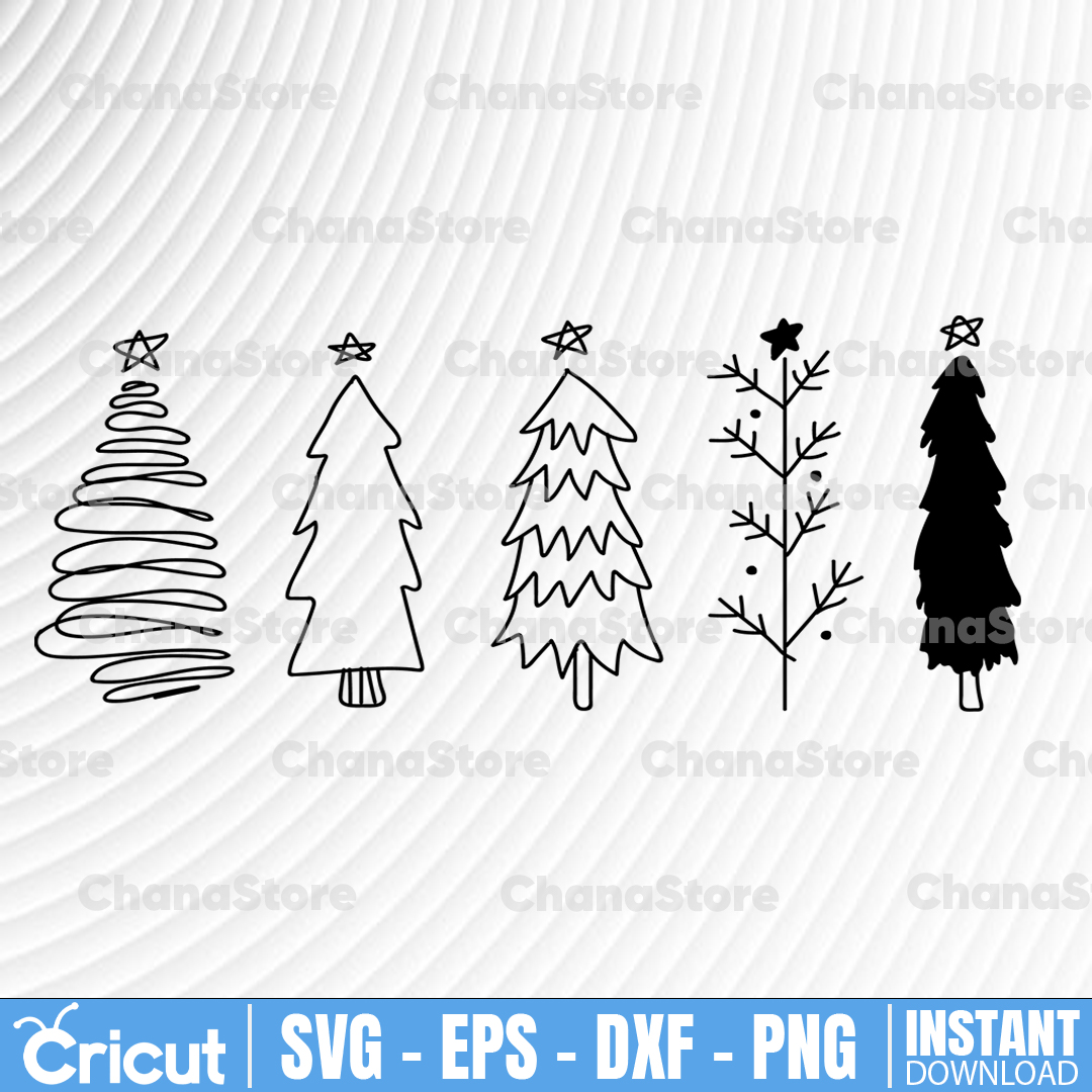 Pine Tree SVG - Christmas Tree SVG - Christmas Svg - Tree Sv | Inspire ...