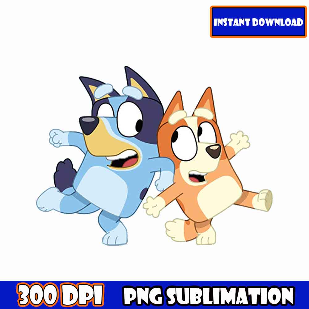 Bluey MEGA Bundle, Bluey Cut Files for Cricut, Bluey Layered | Inspire ...