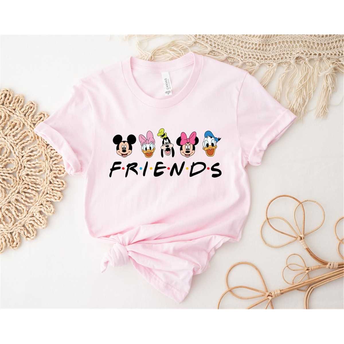 Disney Shirt, Mickey and Friends Shirt, Friends Themed Shirt | Inspire ...