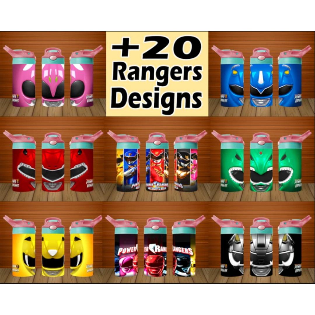 20 Rangers Tumbler Bundle, Mega Tumbler Bundle,Tumbler Bundl | Inspire ...
