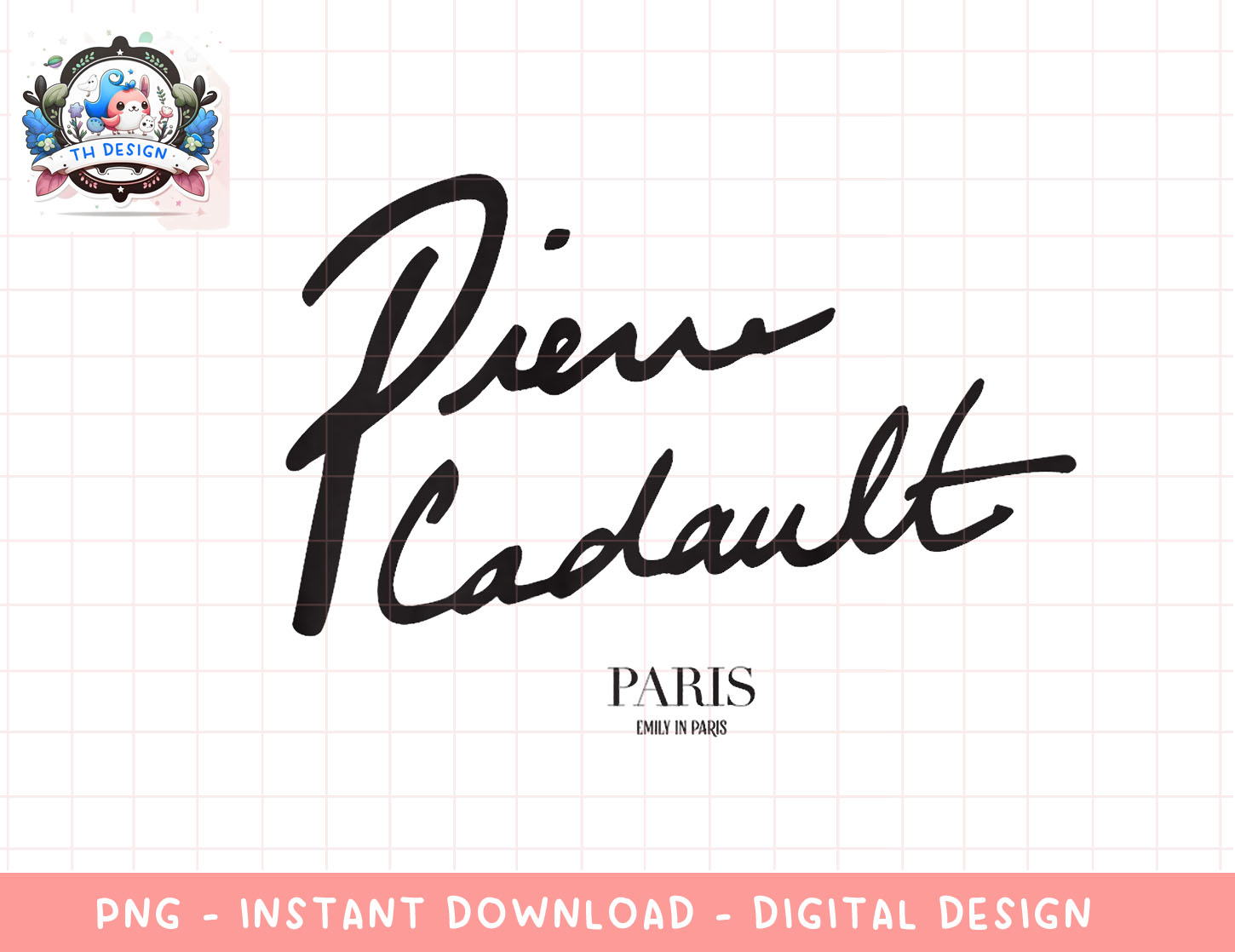 Emily in Paris Pierre Cadault png, digital download, instan | Inspire ...