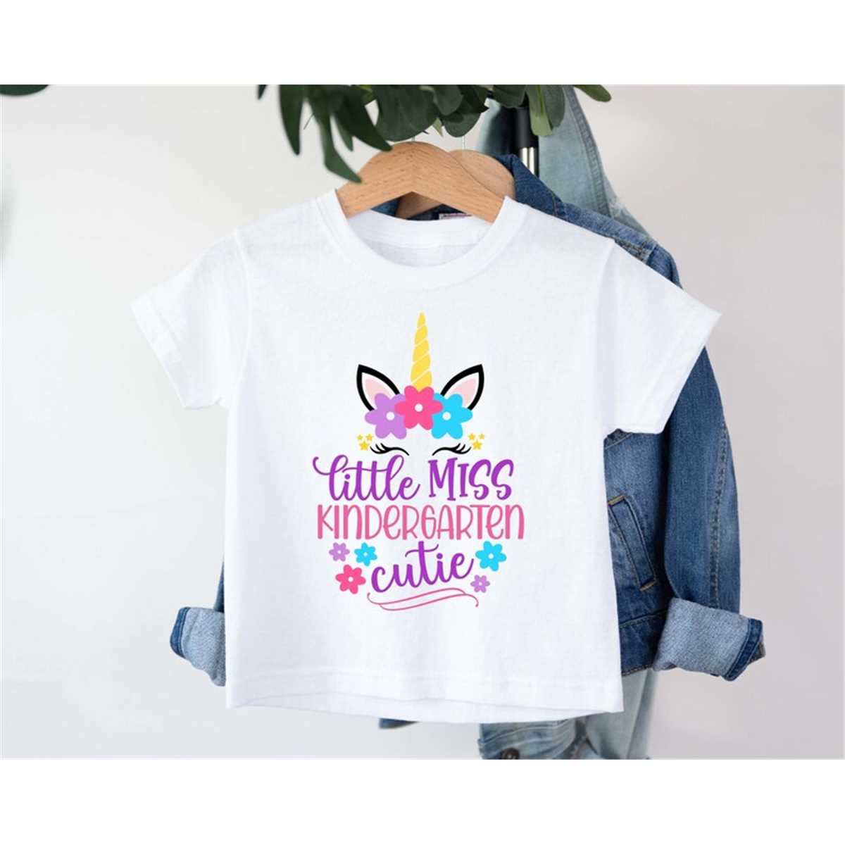 Little Miss Kindergarten Cutie Shirt, Preschool Student Shir | Inspire ...