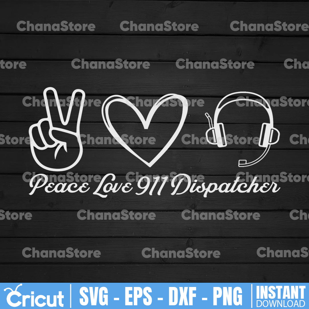 Peace love Dispatch Svg Png dxf for Sublimation digital down | Inspire ...