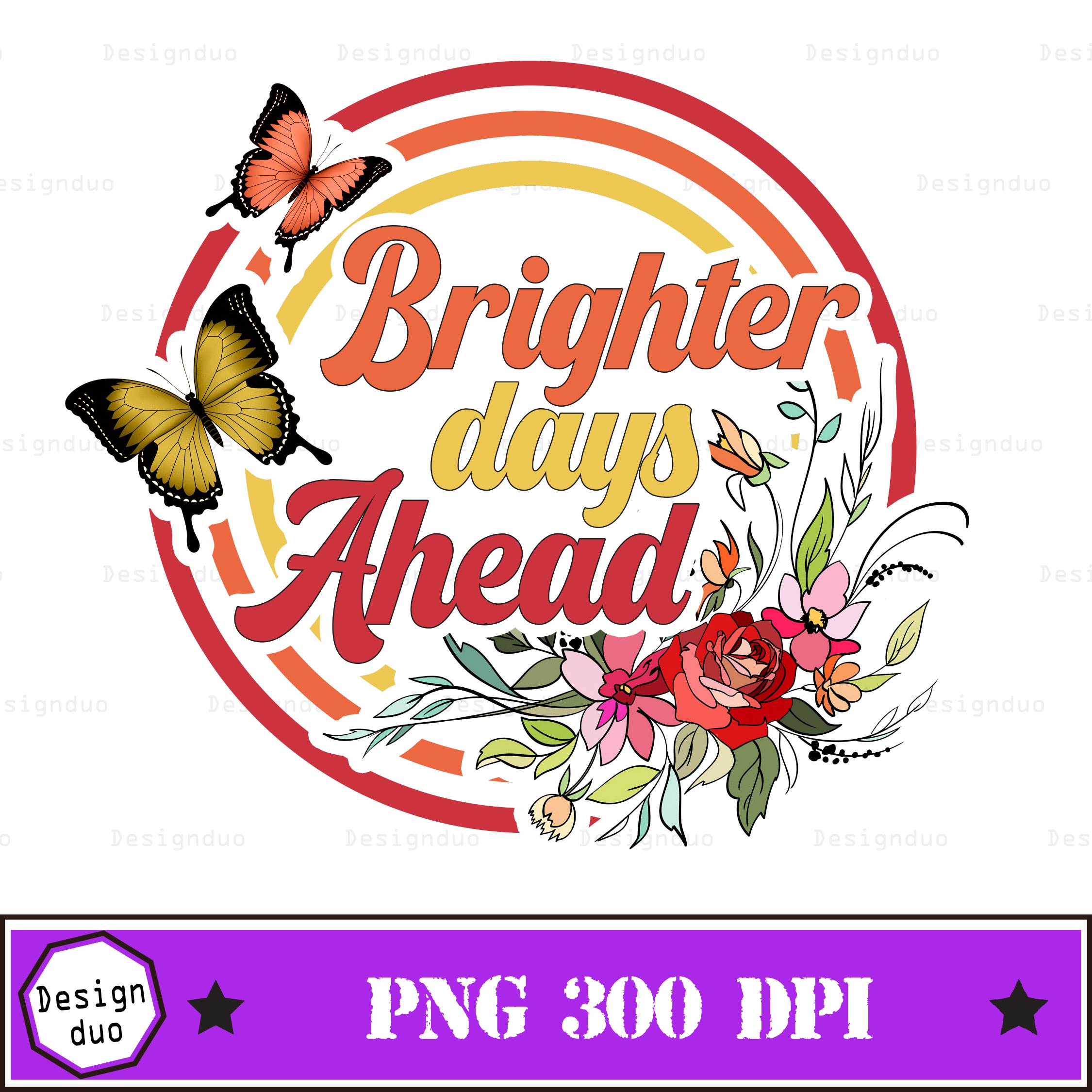Brighter Days Ahead Retro PNG, Better Days Ahead, Positive Q | Inspire ...
