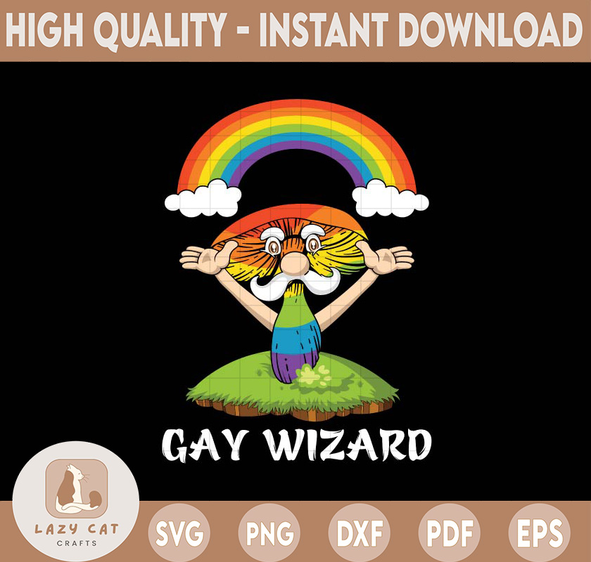 Rainbow Wizard LGBT svg, LGBT svg, Pride svg , Equality Shir | Inspire ...