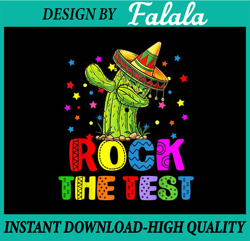Rock The Test Png Test Day Teacher Png, Testing Squad Unicor | Inspire ...