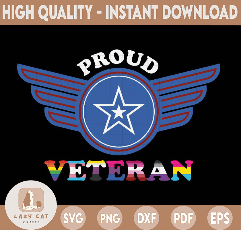 Proud Veteran Svg, Veteran Svg, Veteran Svg, Proud Svg, LGBT - Inspire ...