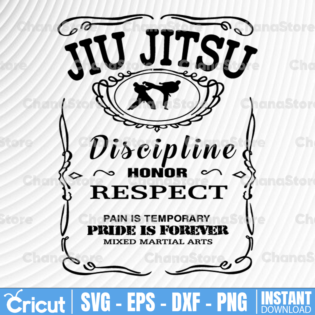 Jiu Jitsu Discipline Honor Respeact Pain Is Temporary Pride | Inspire ...
