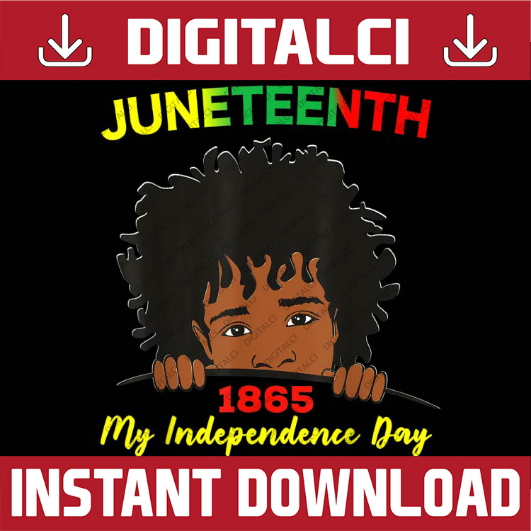 Happy Juneteenth Independence Teen Youth Afro Locs Black Boy | Inspire ...