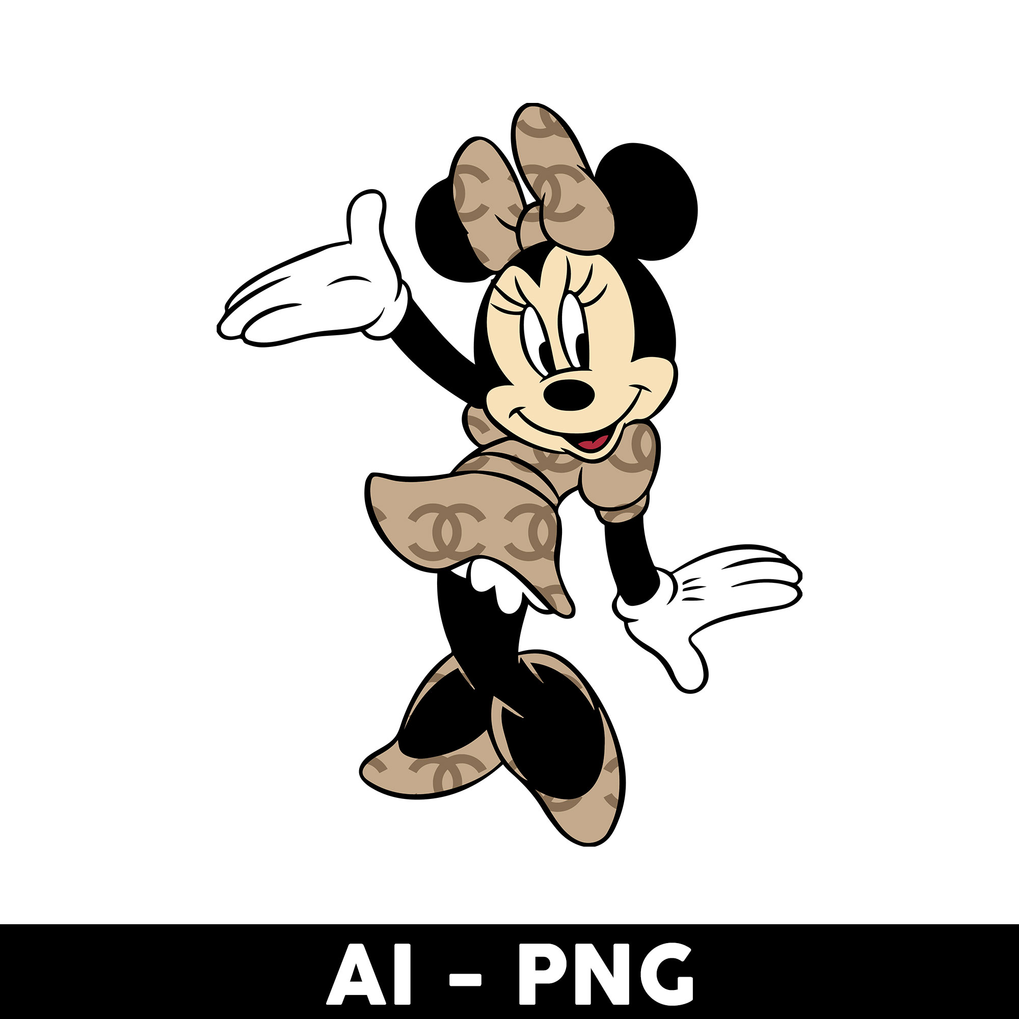 Minnie Mouse Chanel Png, Chanel Brands Logo Png, Minnie Png, - Inspire ...