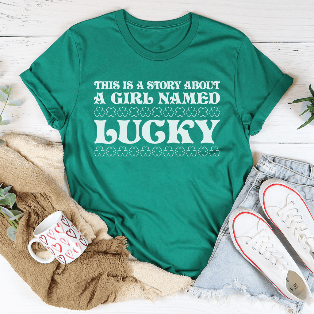 A Girl Named Lucky Tee | Inspire Uplift