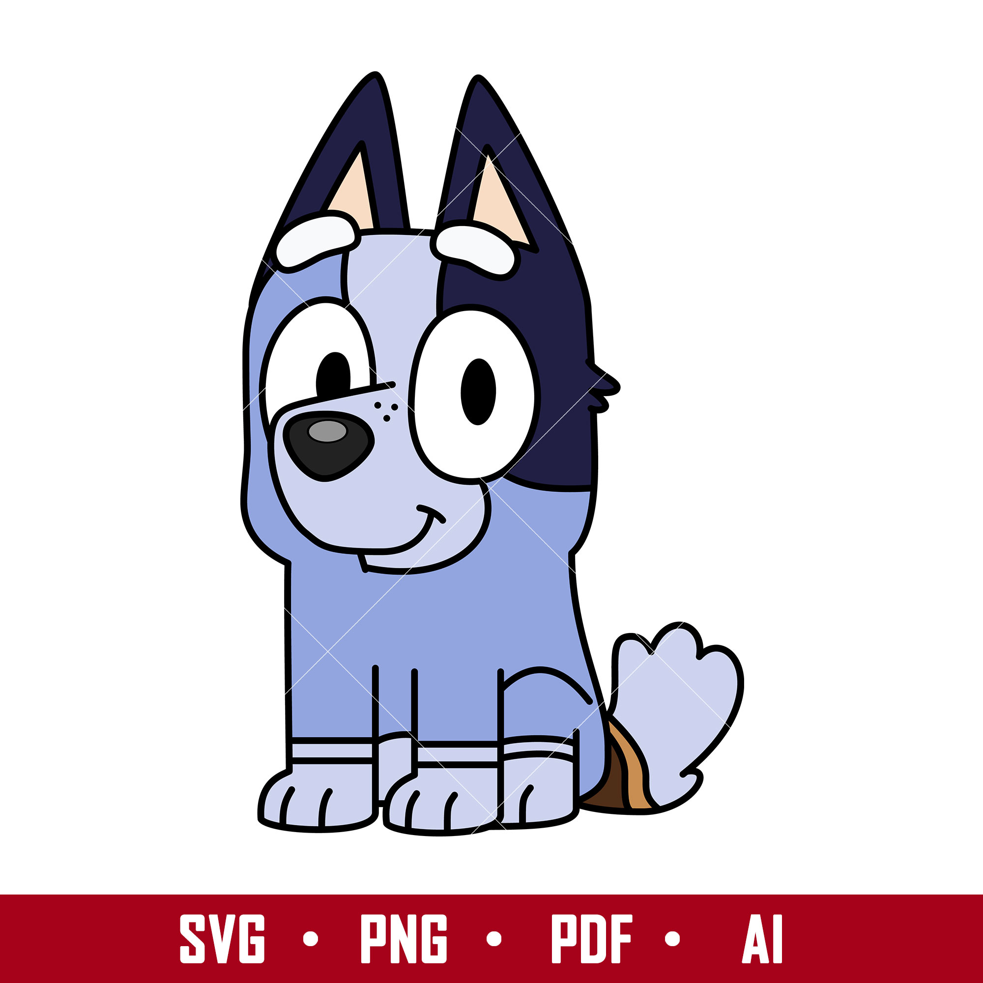 Bluey Socks Svg, Socks Dog Svg, Bluey Svg, Cartoon Svg, Png | Inspire ...
