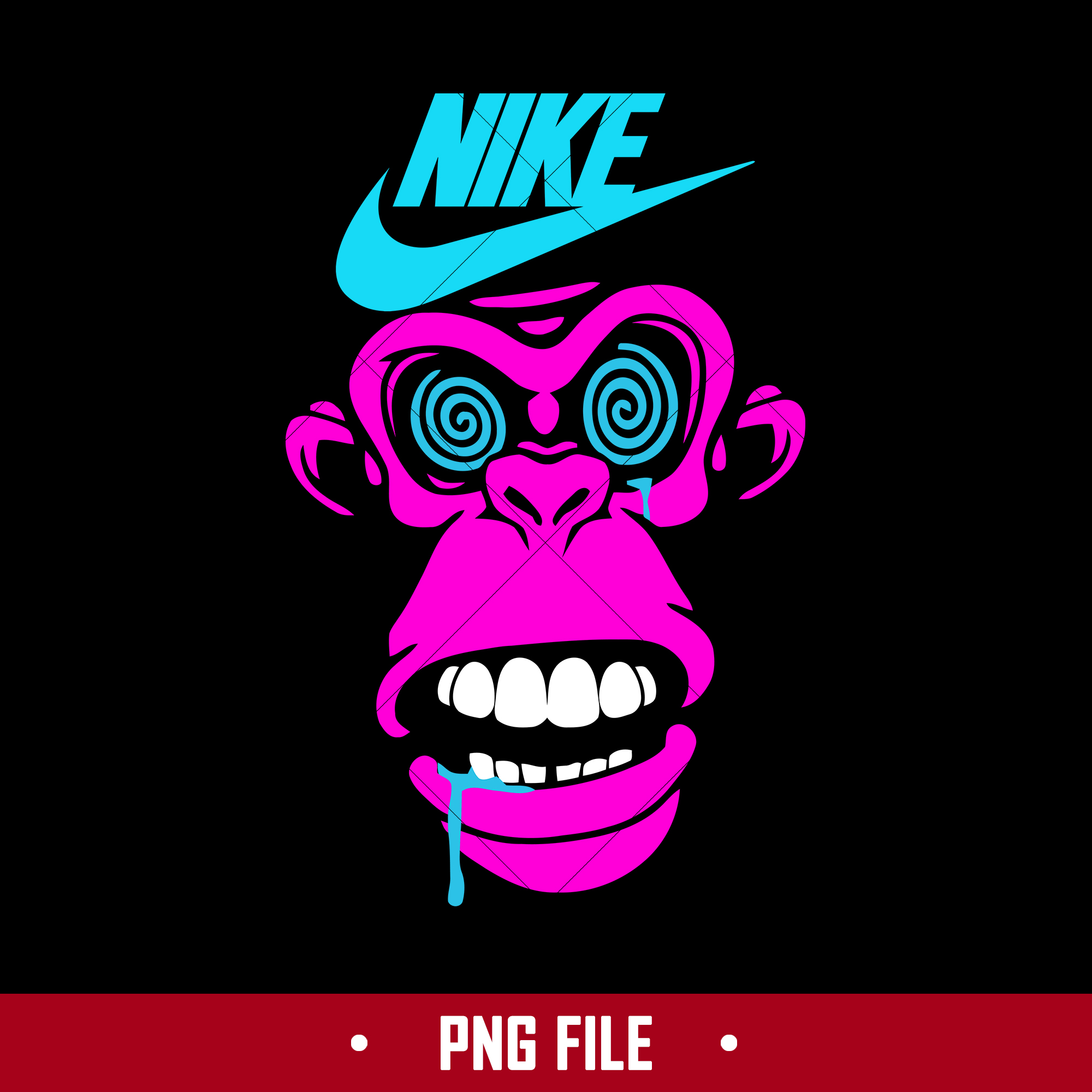 Monkey Nike Png, Monkey Swoosh Png,Nike Logo Png, Monkey Png - Inspire ...