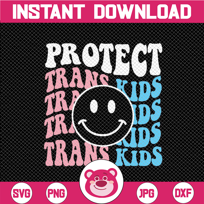 Protect Trans Kids Svg, Transgender Pride Flag Svg, Lgbt Mon | Inspire ...
