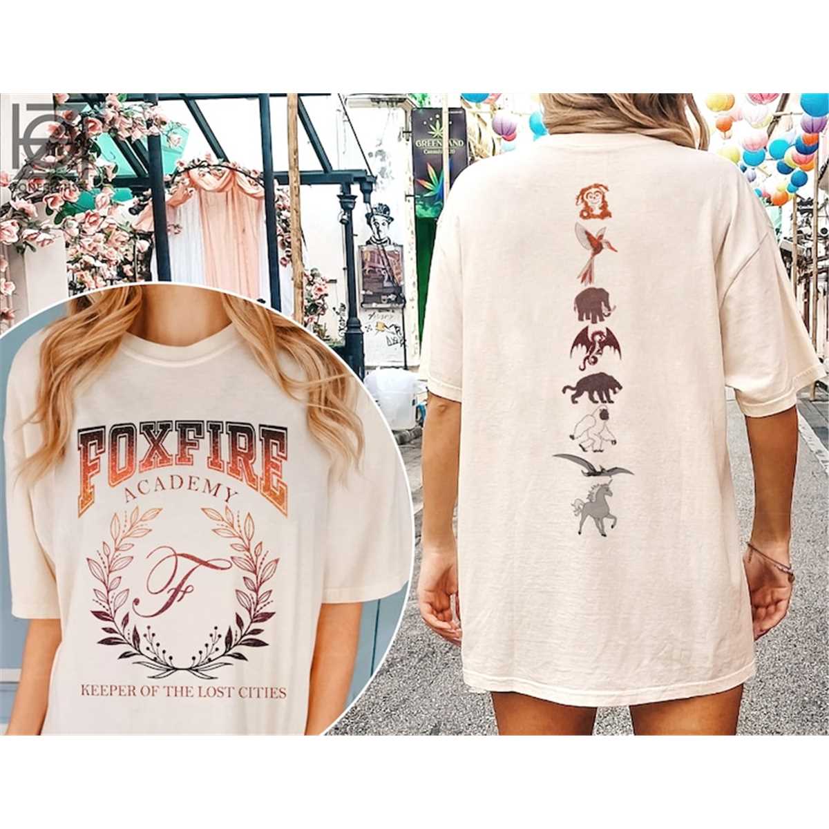 Keeper of the lost cities Shirt, Foxfire Academy Comfort Col | Inspire ...