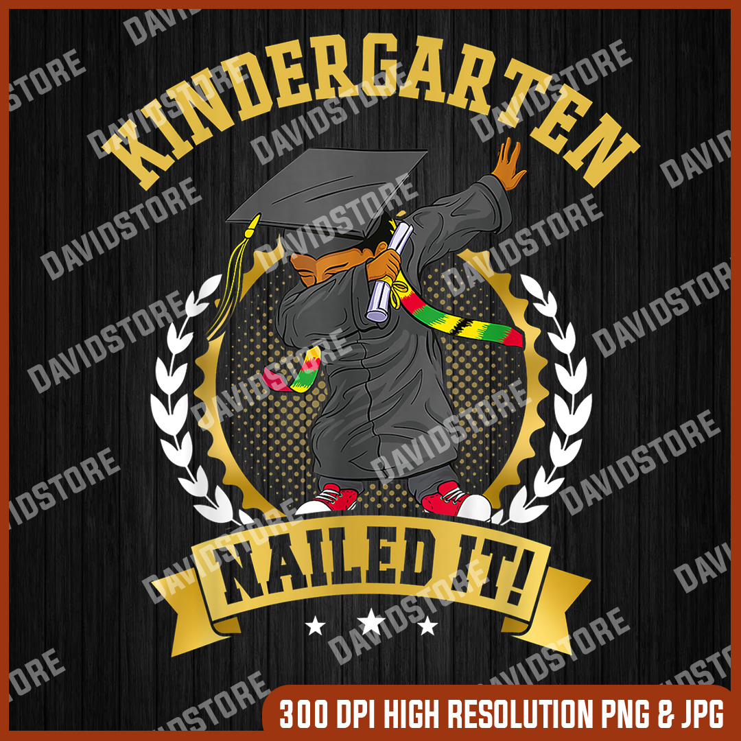 Afro Black Dabbing Boy Graduation Kindergarten Nailed It png - Inspire ...