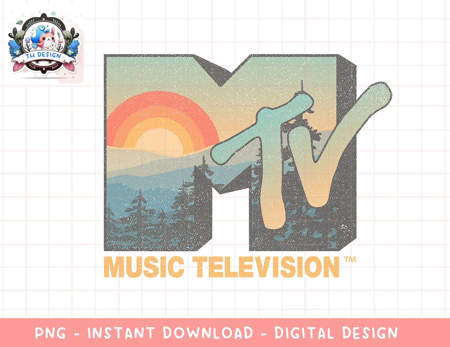 MTV Music Television Nature Logo png, digital download, ins | Inspire ...