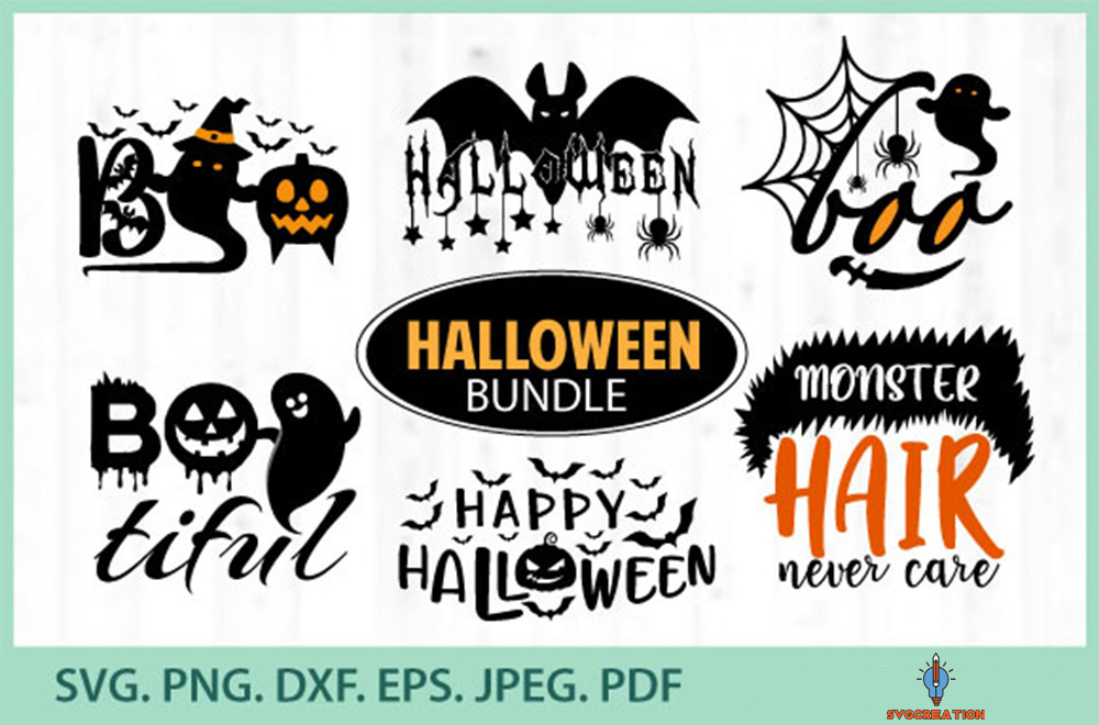 Halloween SVG Bundle, Halloween SVG, Fall Svg, Autumn Svg, G | Inspire ...