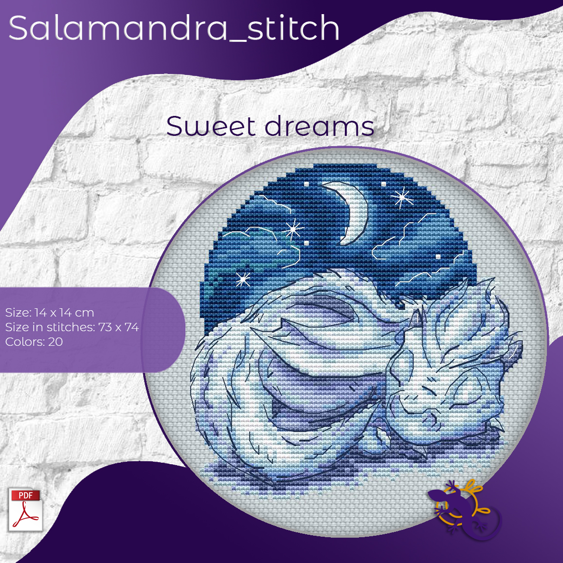 bearded dragon cross stitch - Inspire Uplift