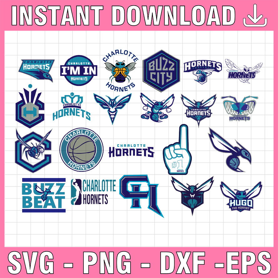 22 Files Charlotte Hornets svg, Charlotte svg, Hornets svg L | Inspire ...