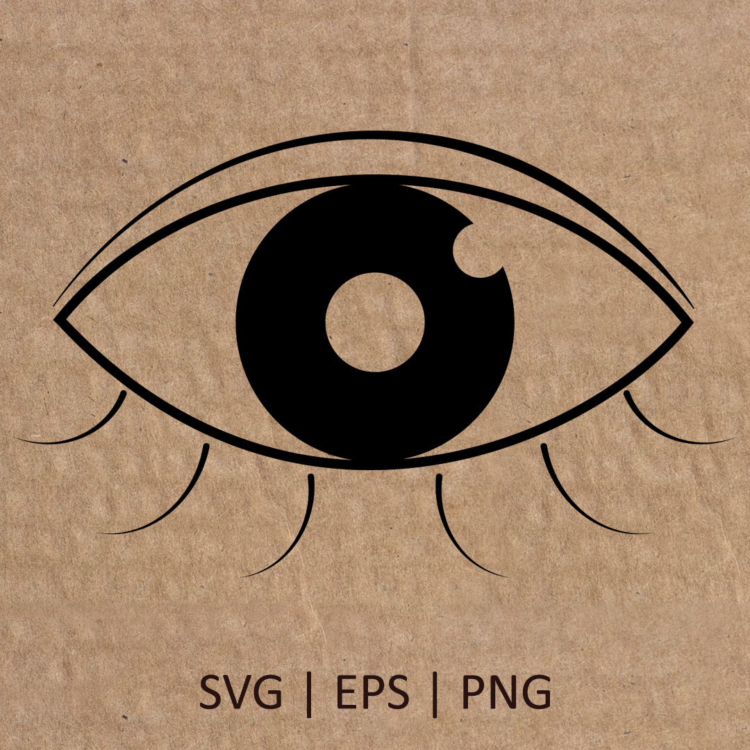 Eye SVG | Eye PNG | Cricut Svg File Digital Download | 036 - Inspire Uplift