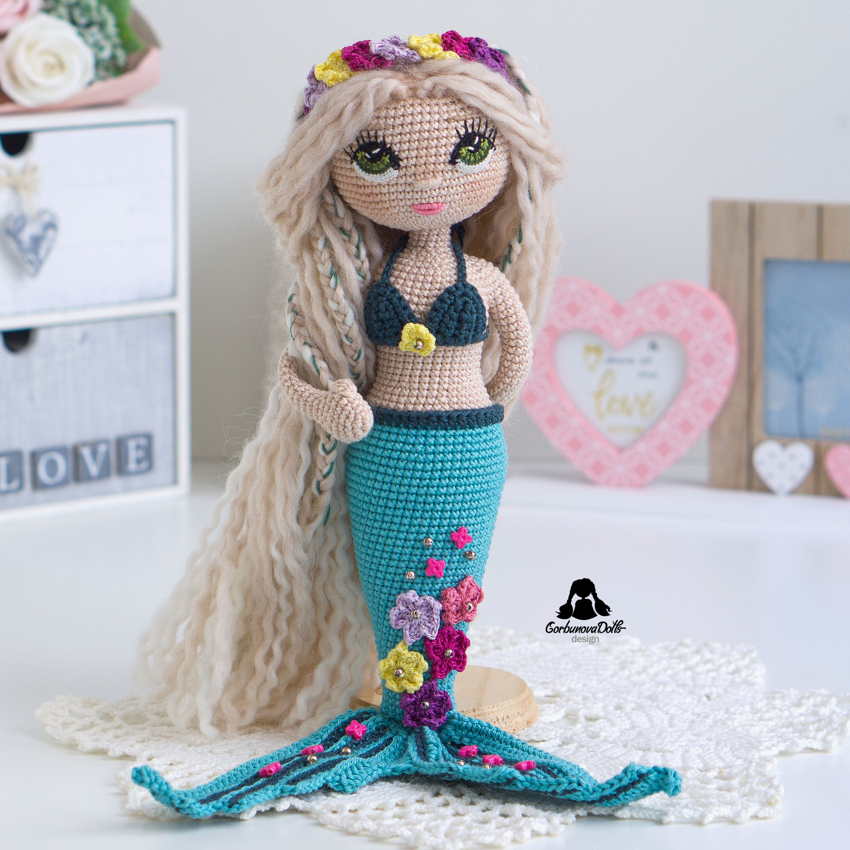 Crochet Mermaid Pattern | Inspire Uplift