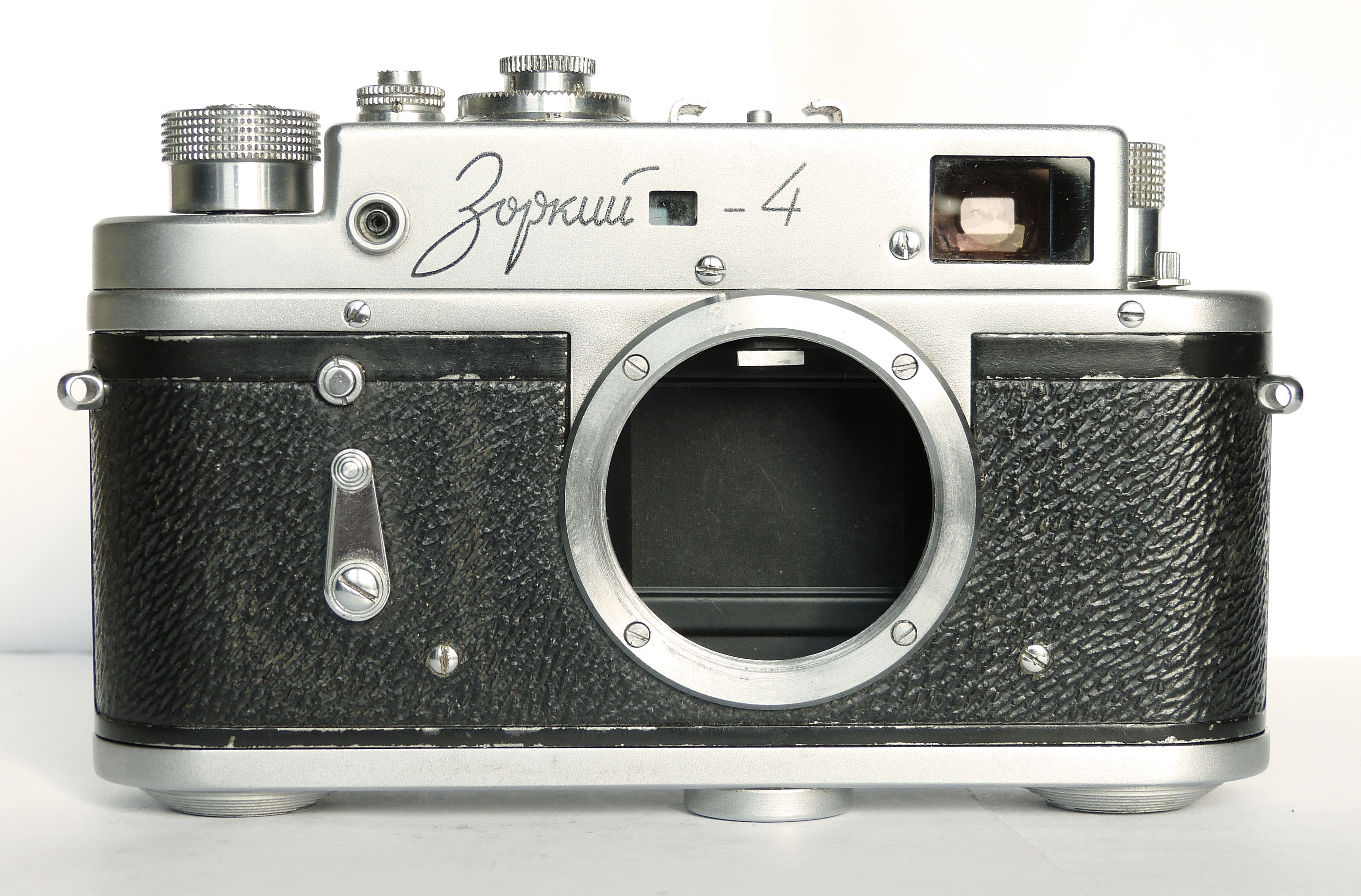 Zorki-4 rangefinder film camera 35mm M39 mount USSR KMZ body - Inspire ...