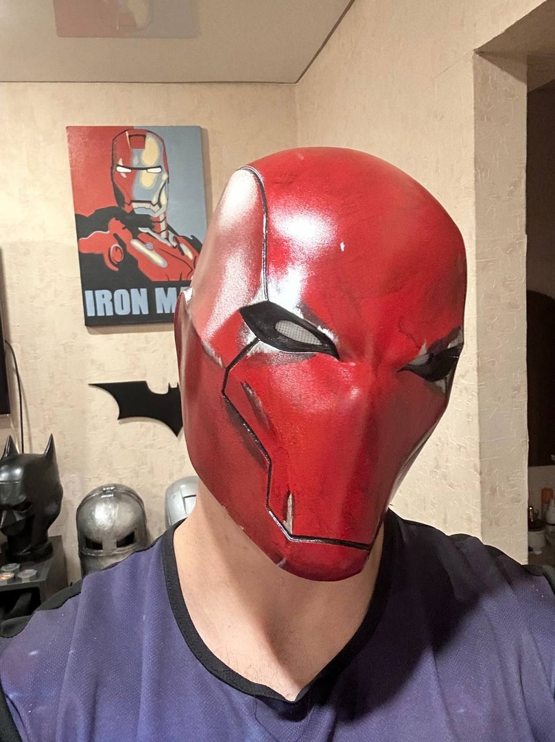 Red Hood Helmet Cosplay