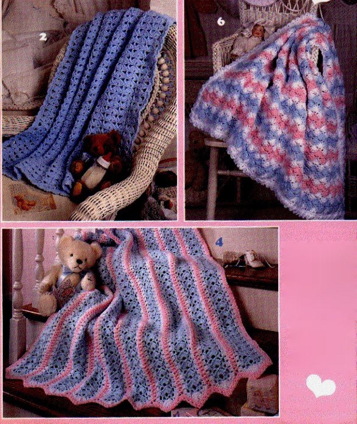 Vintage Crochet Baby Love Afghans - Digital crochet patterns | Inspire ...