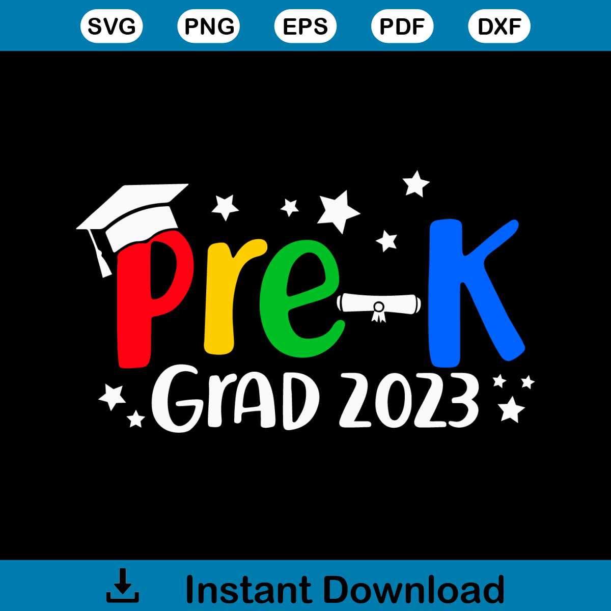 PreK Grad 2023 SVG Graduation SVG Cricut For Files Design | Inspire Uplift
