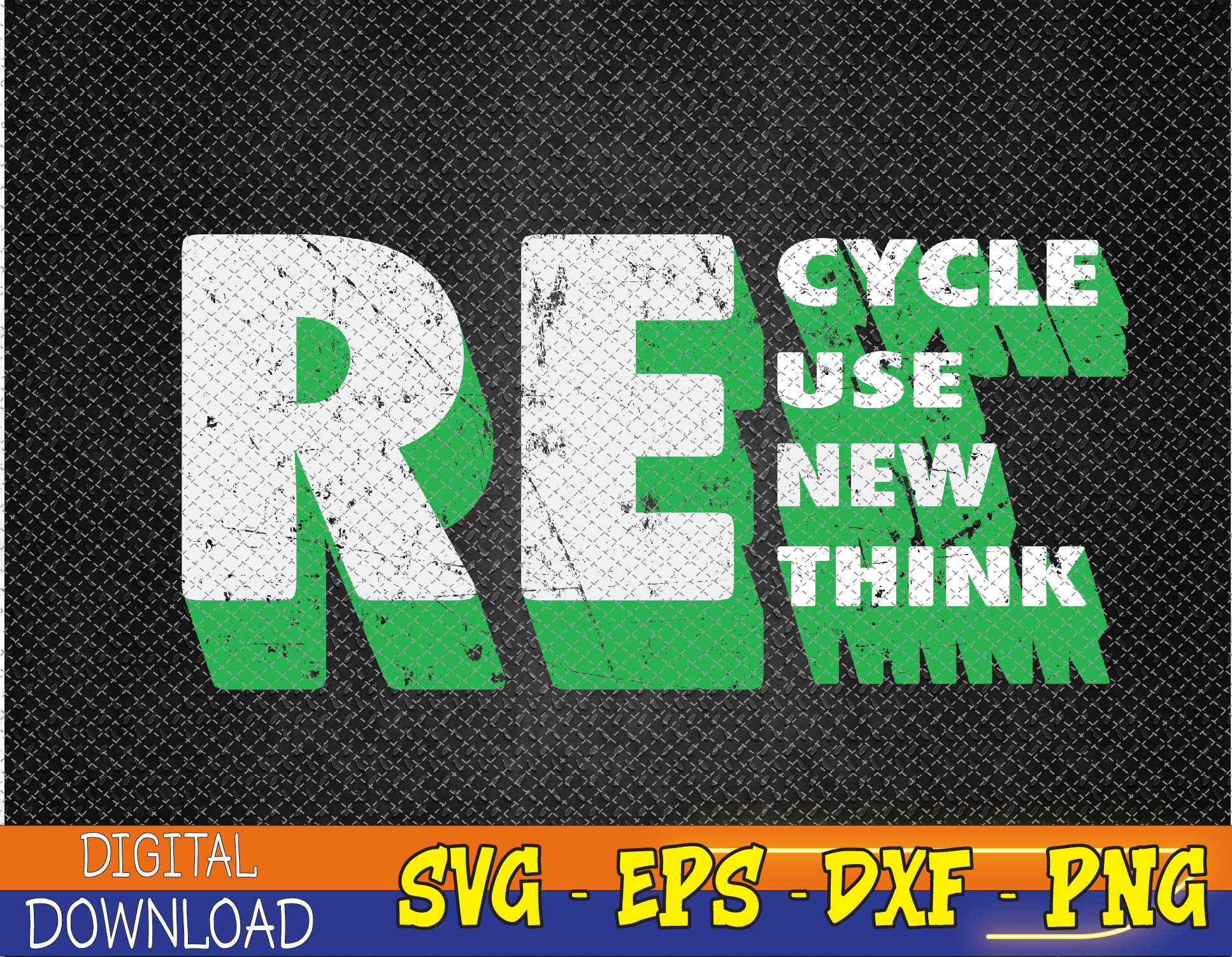 Recycle Reuse Renew Rethink Crisis Environmental Activism Sv - Inspire ...