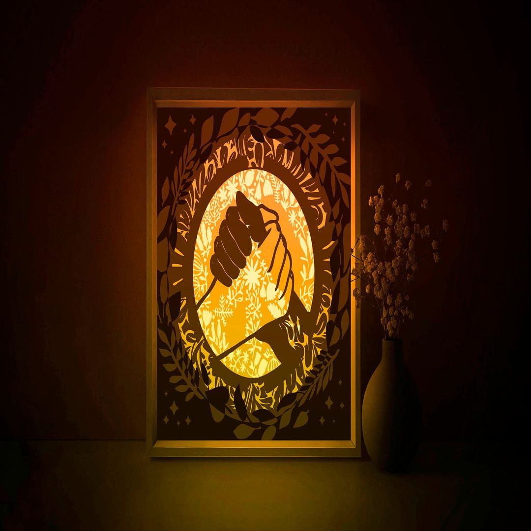 Peace Shadow box SVG Template, Stop Racism Papercut Lightbox - Inspire ...